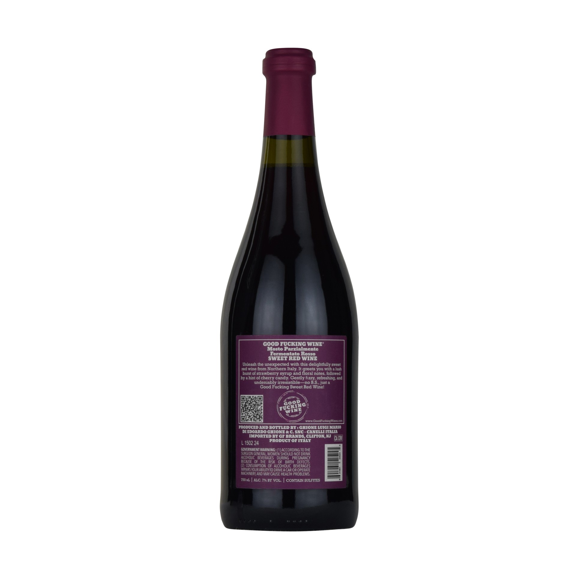 Good Fucking Wine Italian Sweet Red